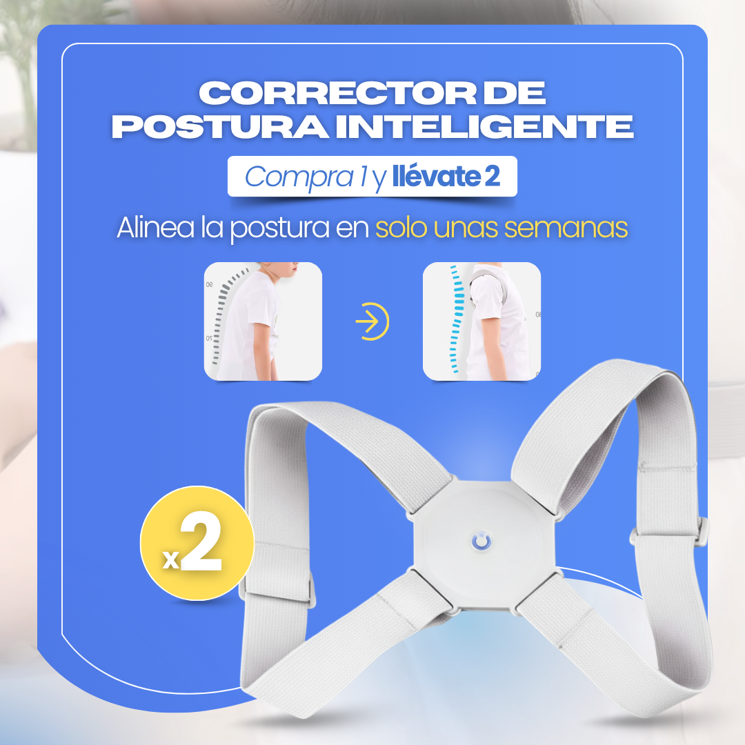 Corrector De Postura Inteligente - Compra 1 y Llévate 2 GRATIS 🎁 – Venesi